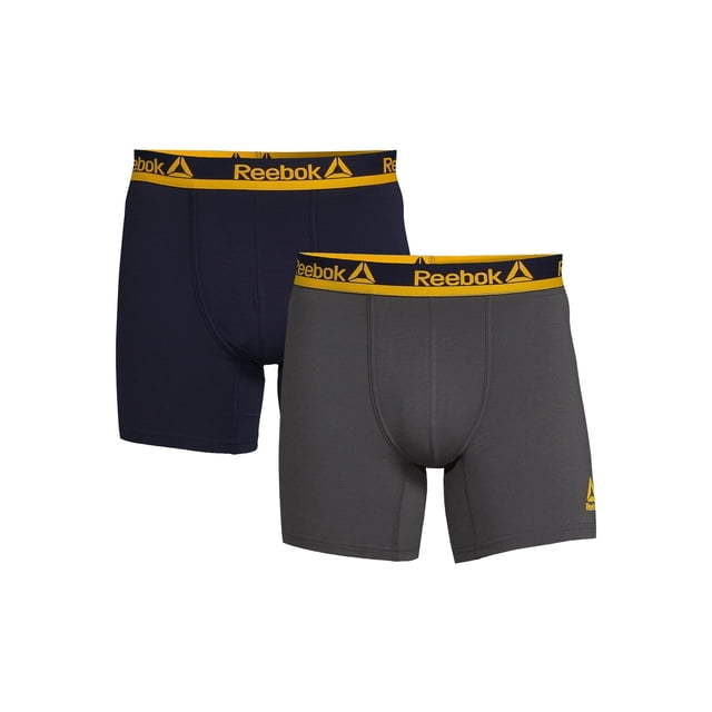 Reebok Men's Boxer Briefs, 2-Pack, Sizes S-XL - Walmart.com