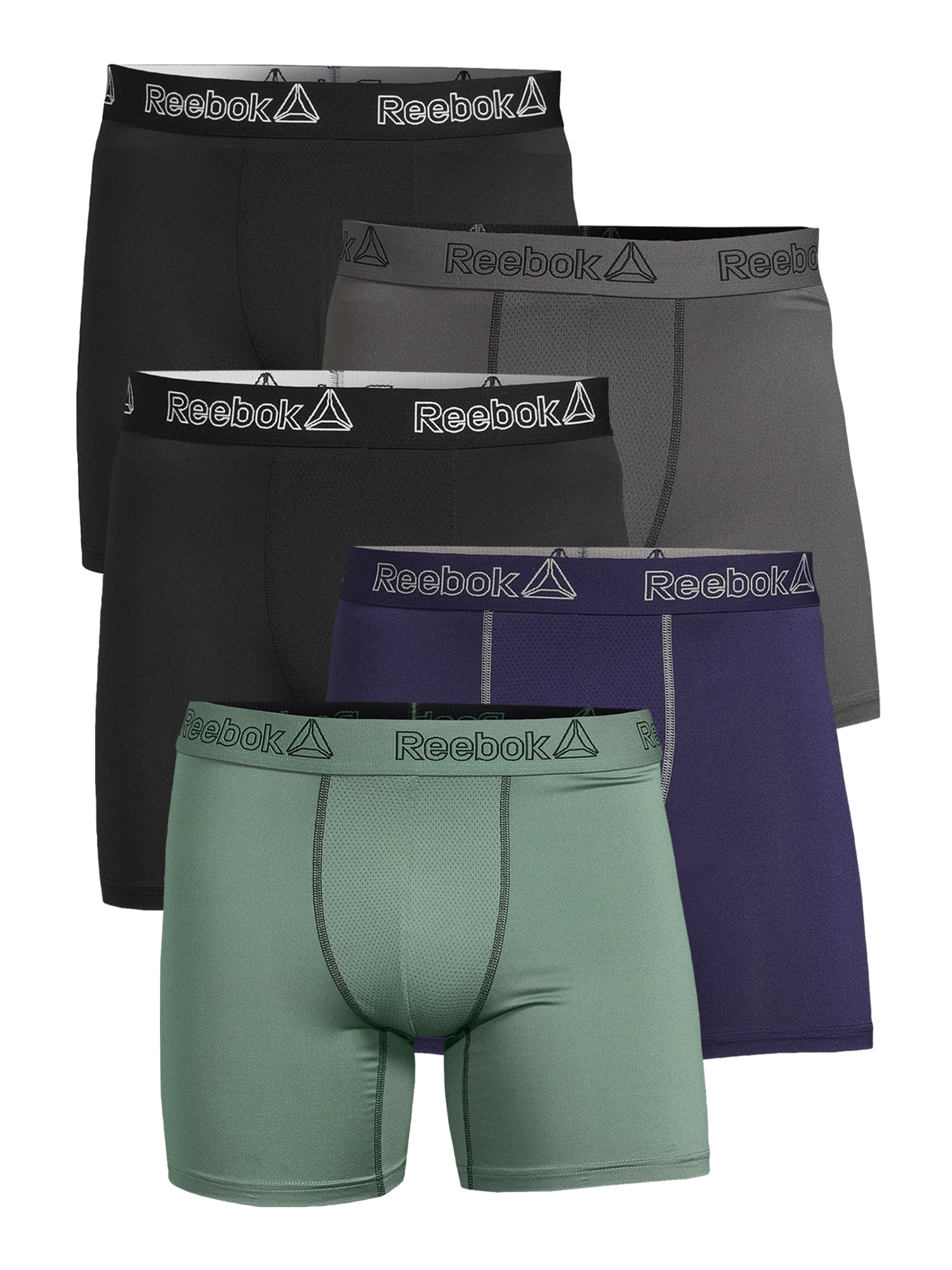 Men's Performance Boxer Briefs with Mesh Fly Pouch, 4-Pack - Walmart.com