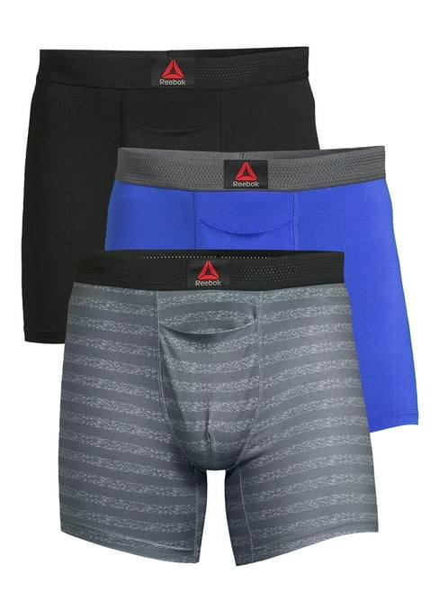 George Men's Soft Touch Rayon Boxer Briefs, 3 Pack - Walmart.com