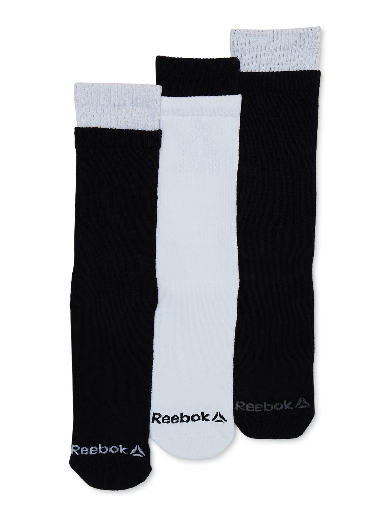 Reebok Men's Socks, Legends Cushion Crew Socks, Stocking Stuffers, 3 ...