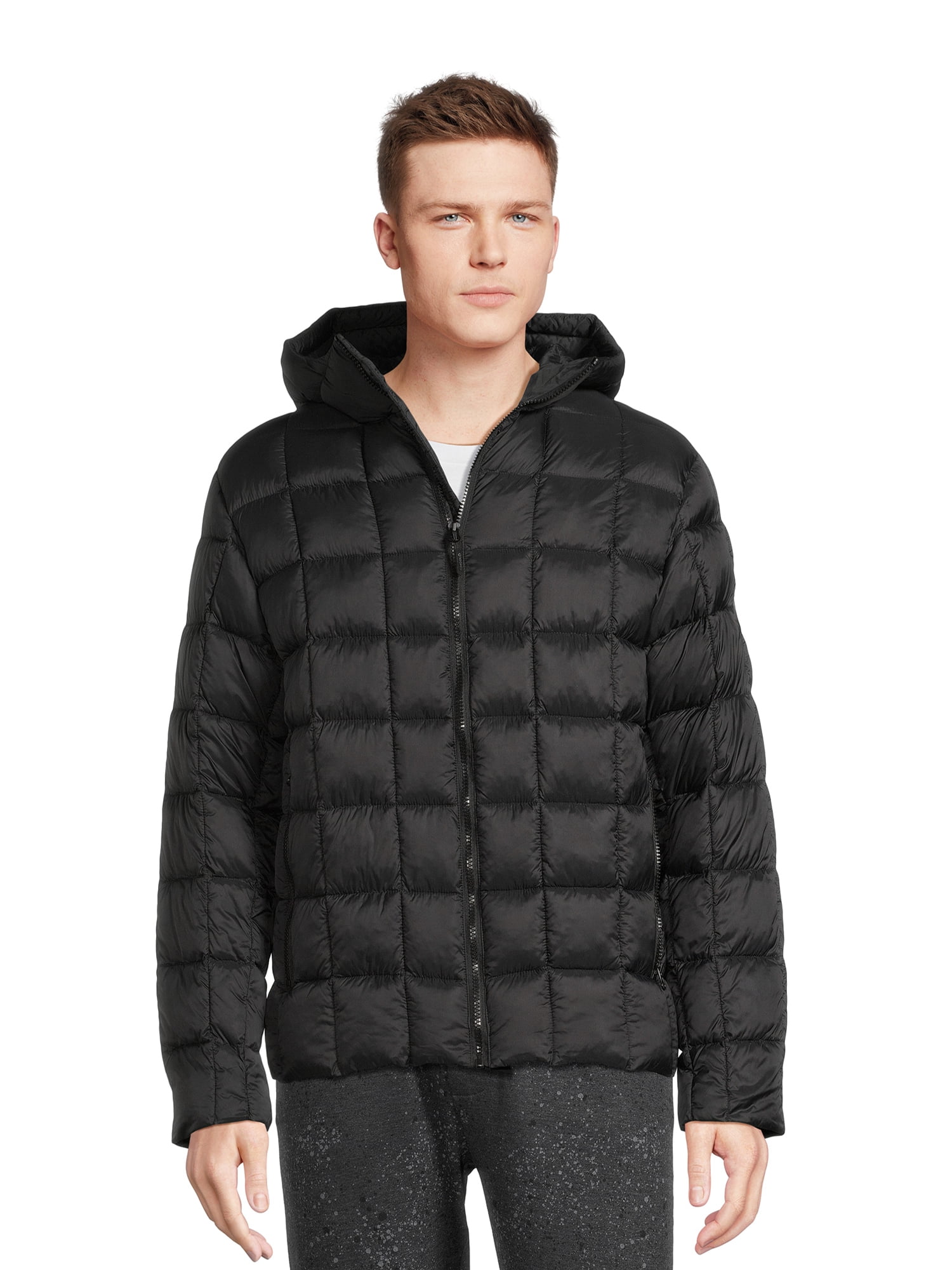 Reebok men's Quilted Puffer Jacket - Lightweight Outerwear - Walmart.com