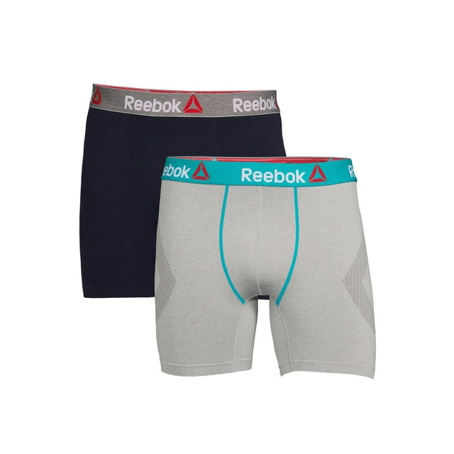 Reebok Men's Performance Boxer Briefs, 2-Pack, Sizes S-XL - Walmart.com