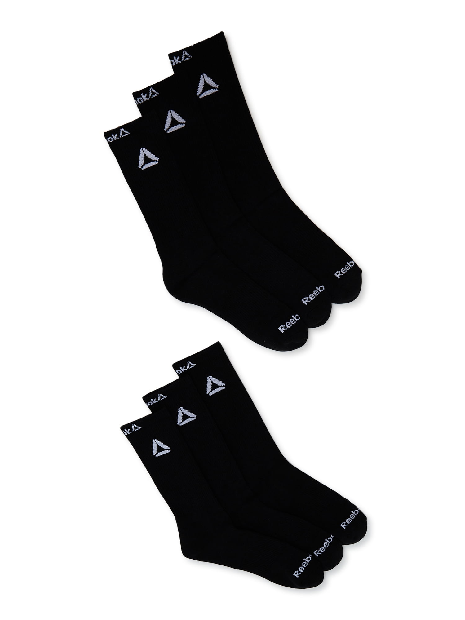 Reebok Men's Socks, Performance Cotton Blend Crew Socks, Stocking ...