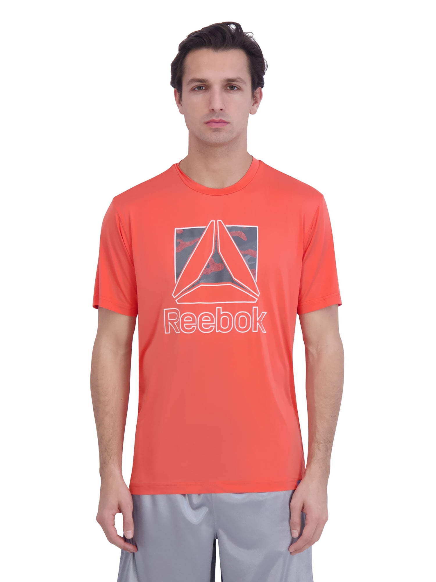 Reebok Men's Performance Graphic Tee - Quick Dry - Workout Tees ...