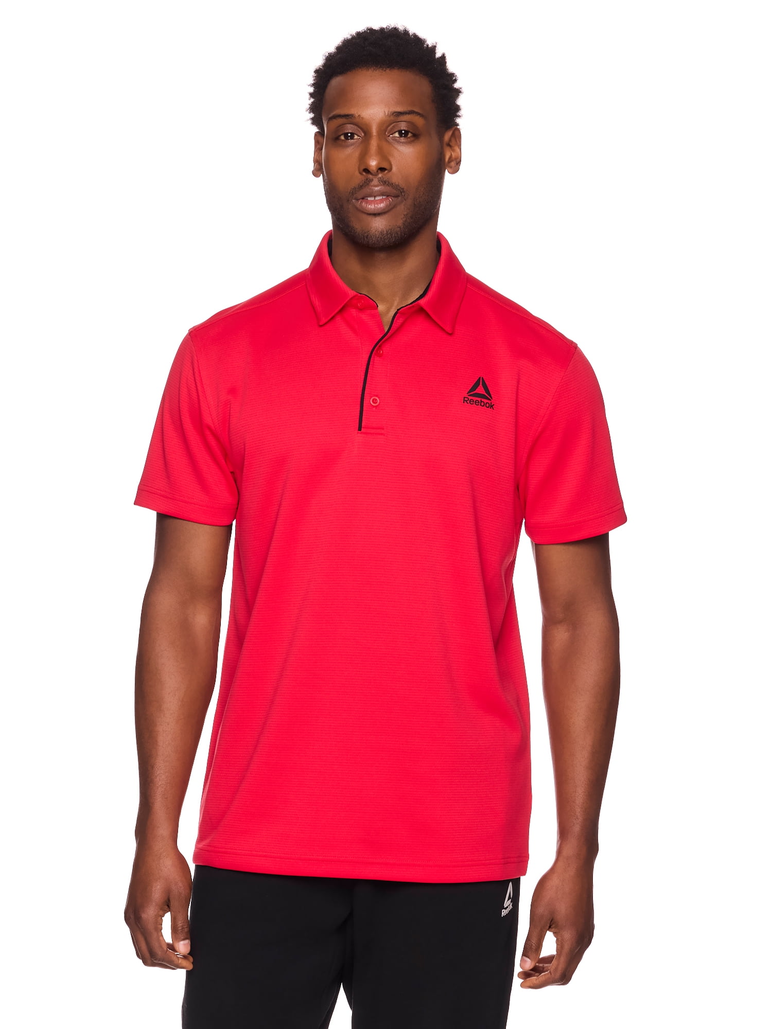 Reebok Men's and Big Men's Performance Polo Shirt, Sizes XS-5XL ...