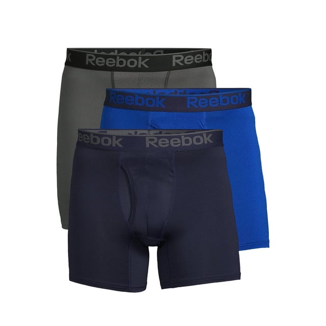 Reebok men's Pro Series Performance Boxer Briefs - 3 Pack - Walmart.com
