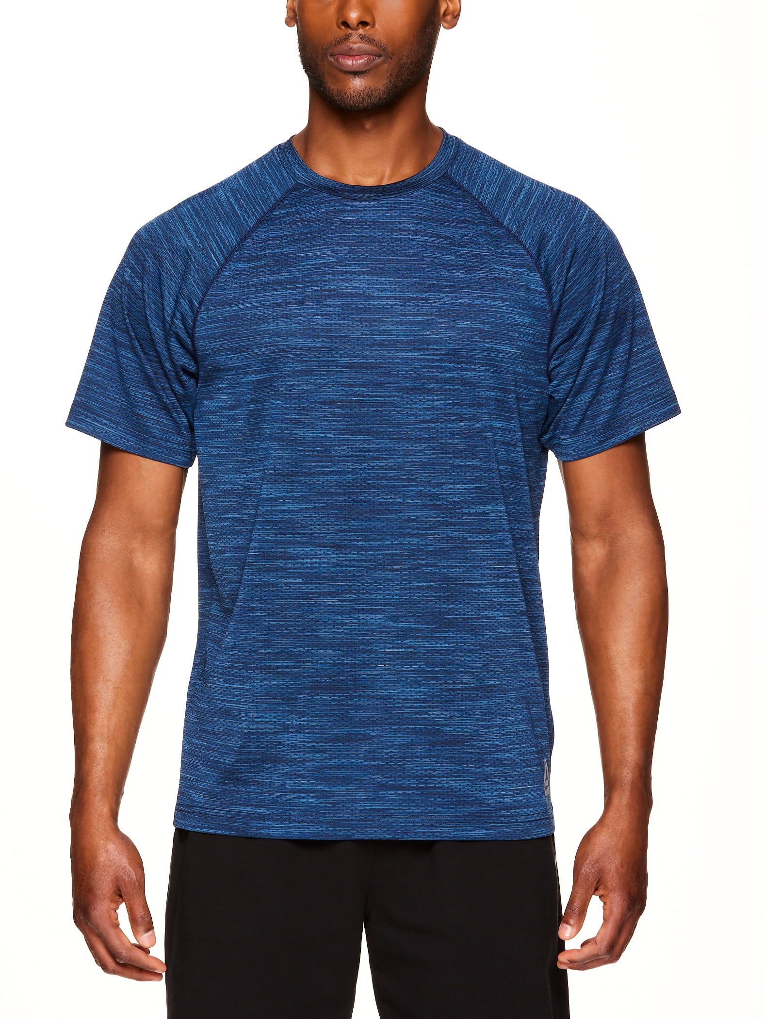 Reebok Men's and Big Men's Active Push Press Short Sleeve Performance ...