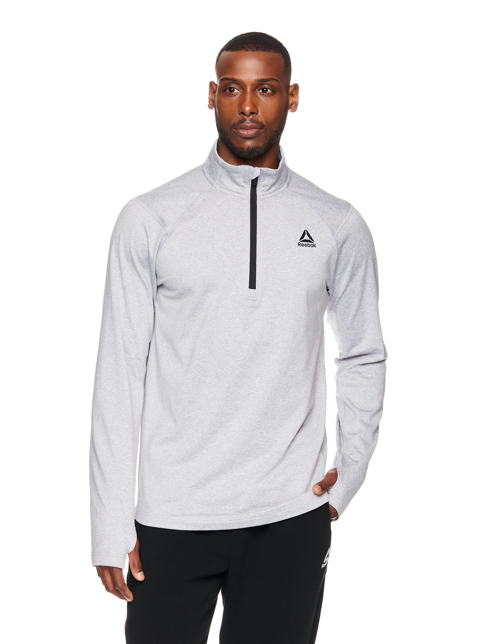 Russell Men's and Big Men's Active Quarter Zip Pullover, Sizes up to ...
