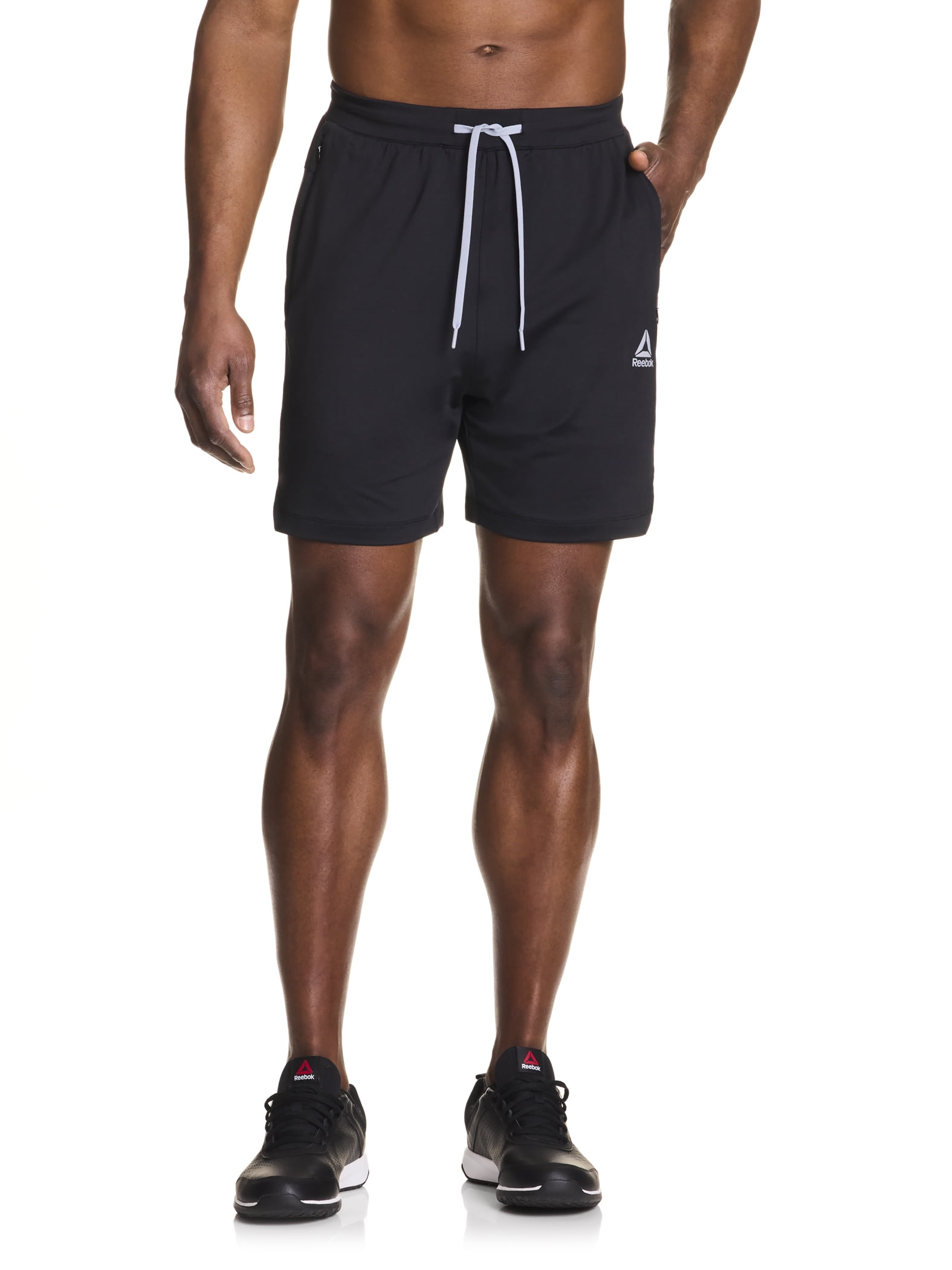 Reebok Shorts de Rendimiento Turbo Knit para Hombre y Hombre Grande, 6 ...