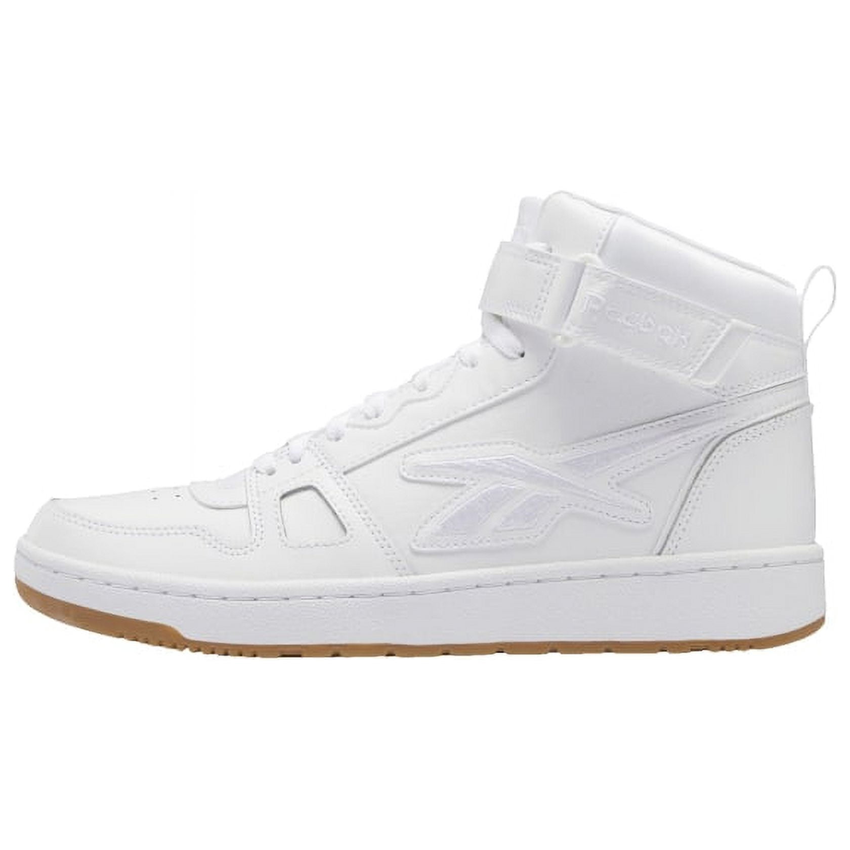 Reebok Unisex Resonator Mid Basketball Shoe, White/Gum, 13 US Men ...
