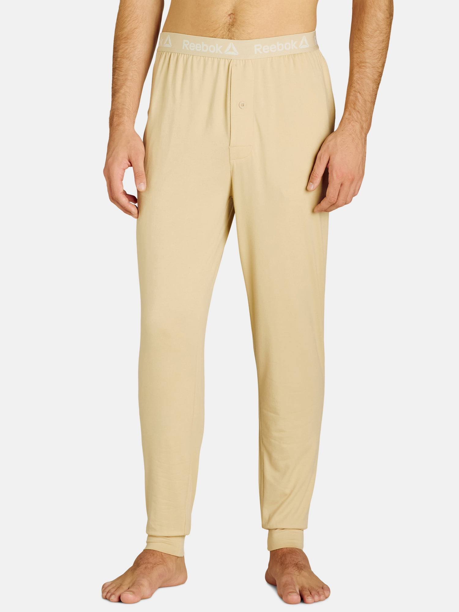 Reebok Men's Tech Comfort Tapered Jogger Pajama Lounge Pant, Sizes S ...