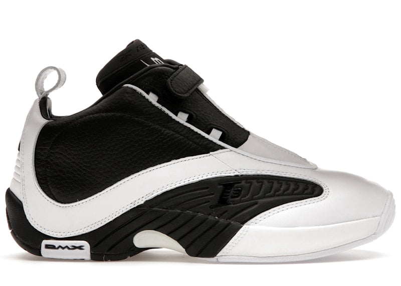 Reebok Men's The Answer IV OG NBA Finals White Black Basketball Shoes ...