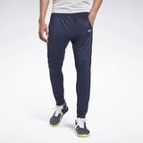 Reebok Men's Workout Ready Track Pant, Slim-Fit, 100% Polyester, Tricot ...