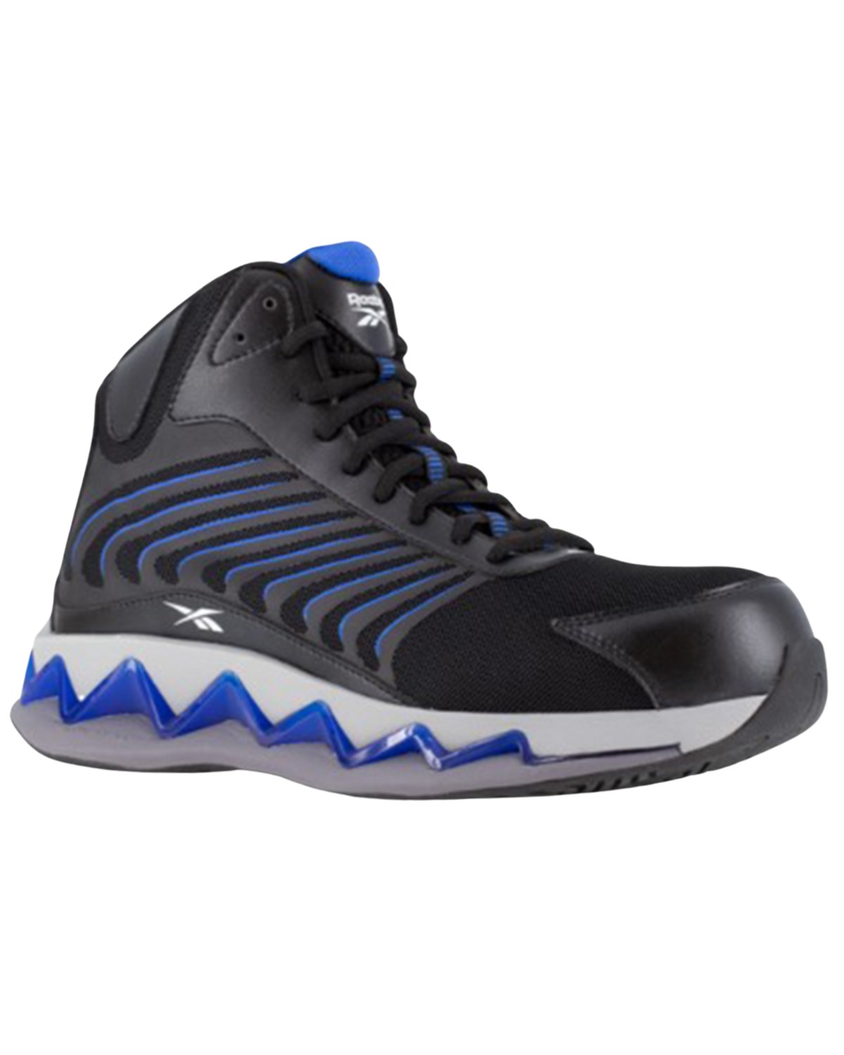 Reebok Men's Zig Elusion Heritage High Top Work Shoes Composite Toe ...