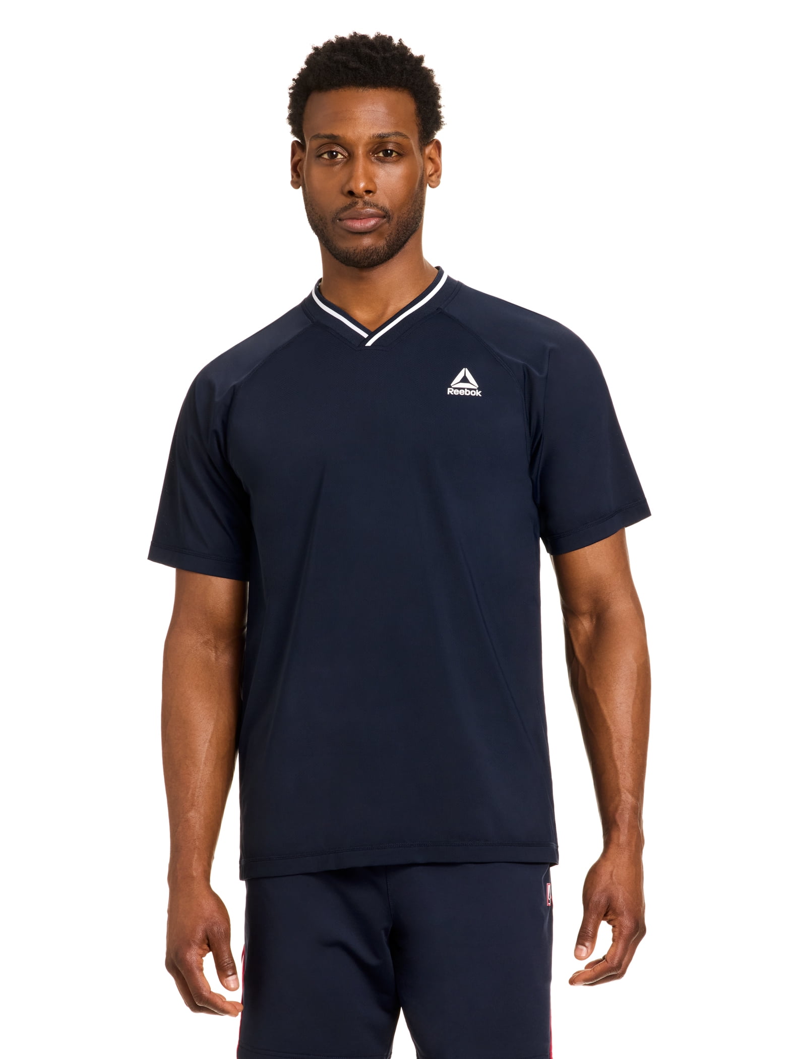 Reebok Men's and Big Men's Apex Performance V-Neck Tee, Size S-3XL ...