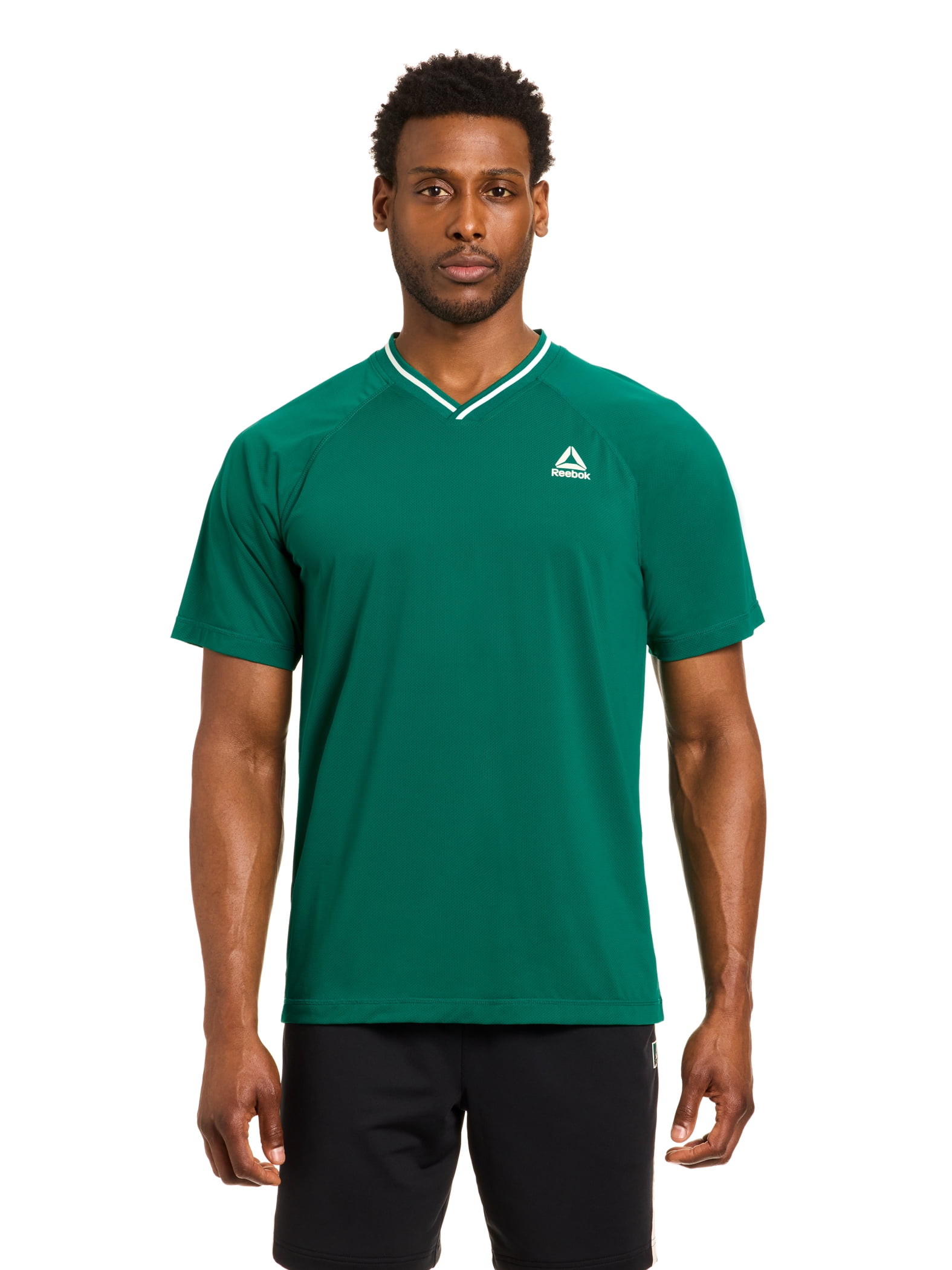 Reebok Men's and Big Men's Apex Performance V-Neck Tee, Size S-3XL ...