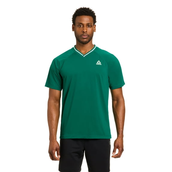 Reebok Men's and Big Men's Apex Performance V-Neck Tee, Size S-3XL ...