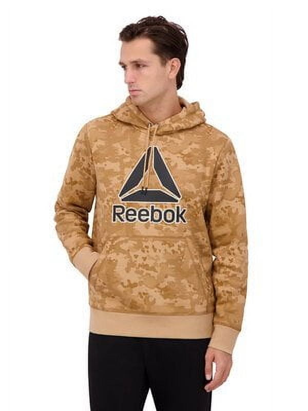 Reebok men's Delta Logo Fleece Hoodie - Walmart.com