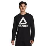 Reebok Men's and Big Men's Core Graphic Long Sleeve Top, Sizes XS-5XL ...