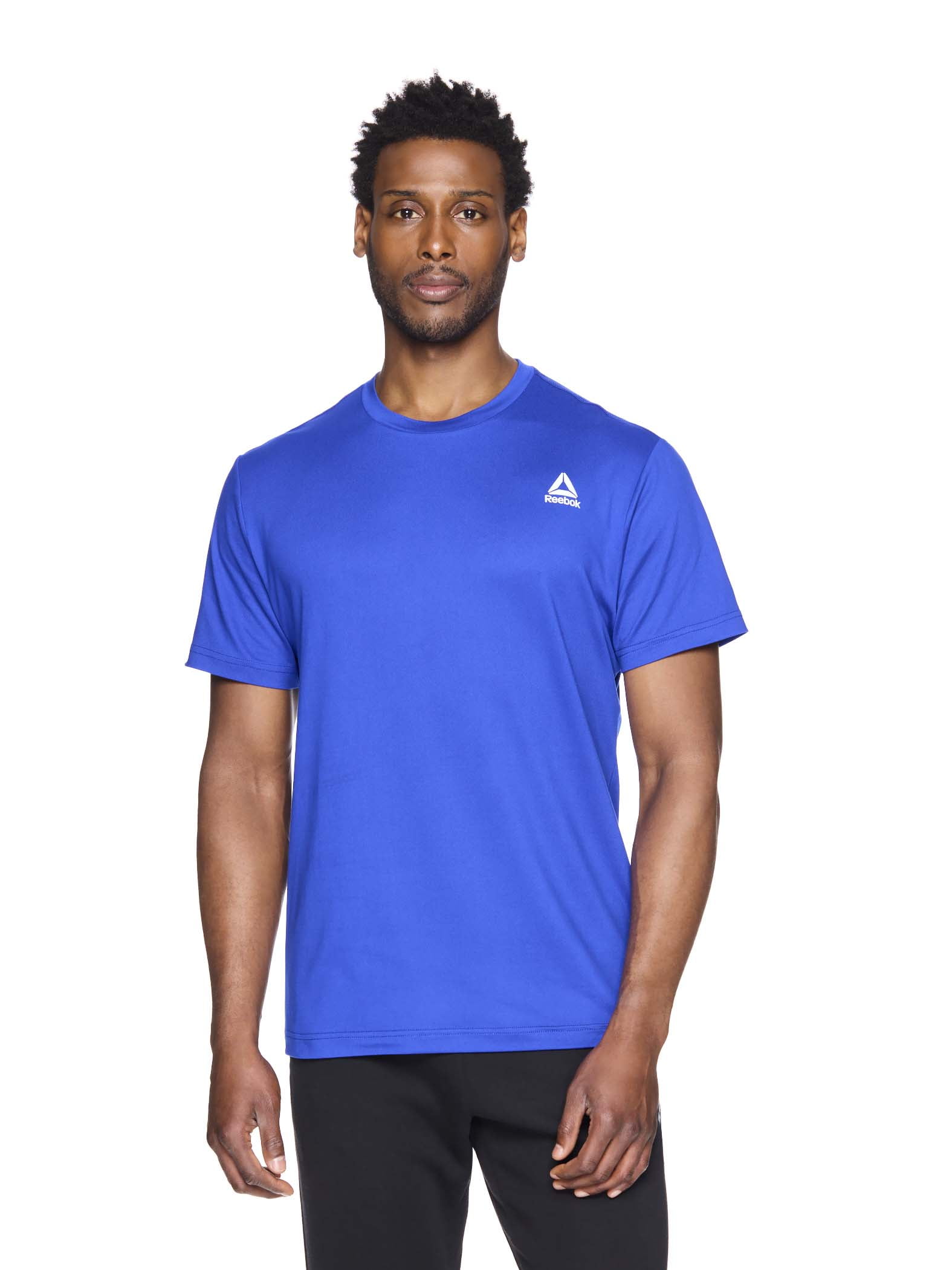 Reebok Men's & Big Men's Delta Core Active Short Sleeve Tee Shirt ...