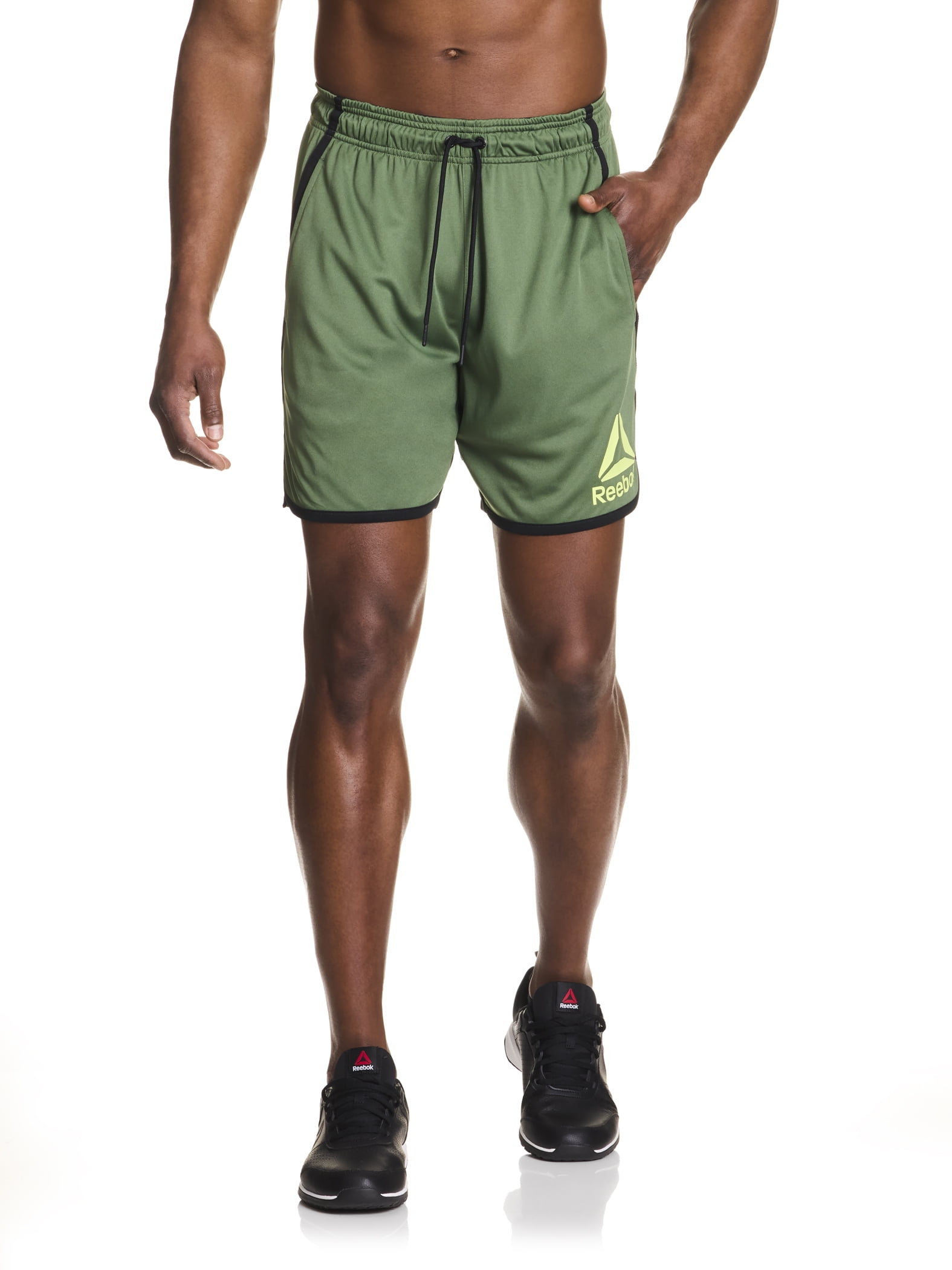Reebok Men's and Big Men's Groundwork Performance Knit Short, 7" inseam ...