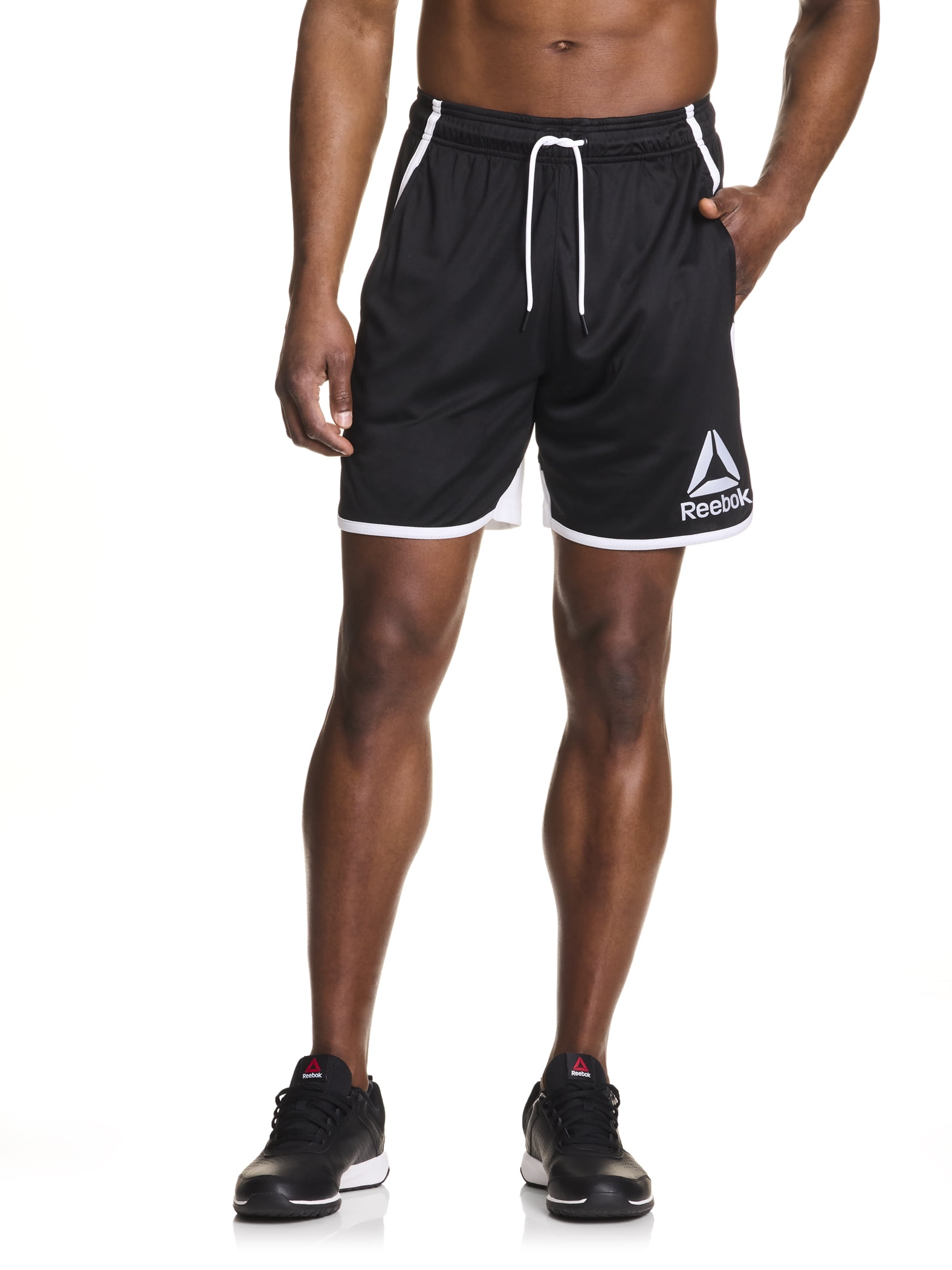 Reebok Men's and Big Men's Groundwork Performance Knit Short, 7" inseam ...