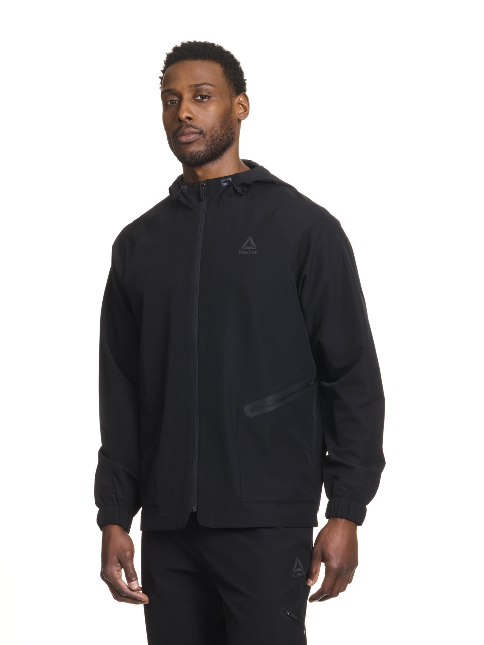 Reebok men's Infinity Performance Full Zip Woven Jacket - Walmart.com