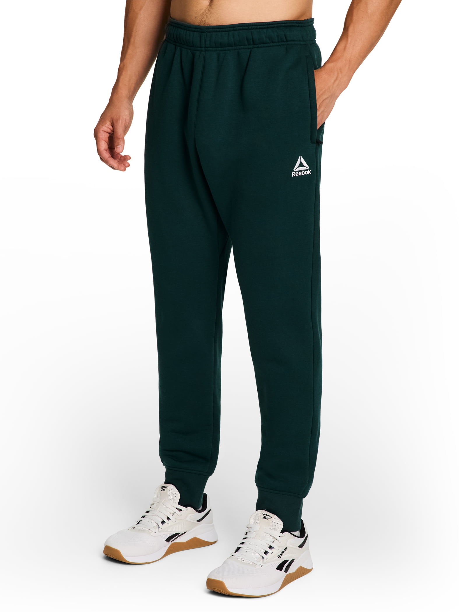Reebok Men's and Big Men's Game Day Fleece Jogger Sweatpants, Sizes XS ...