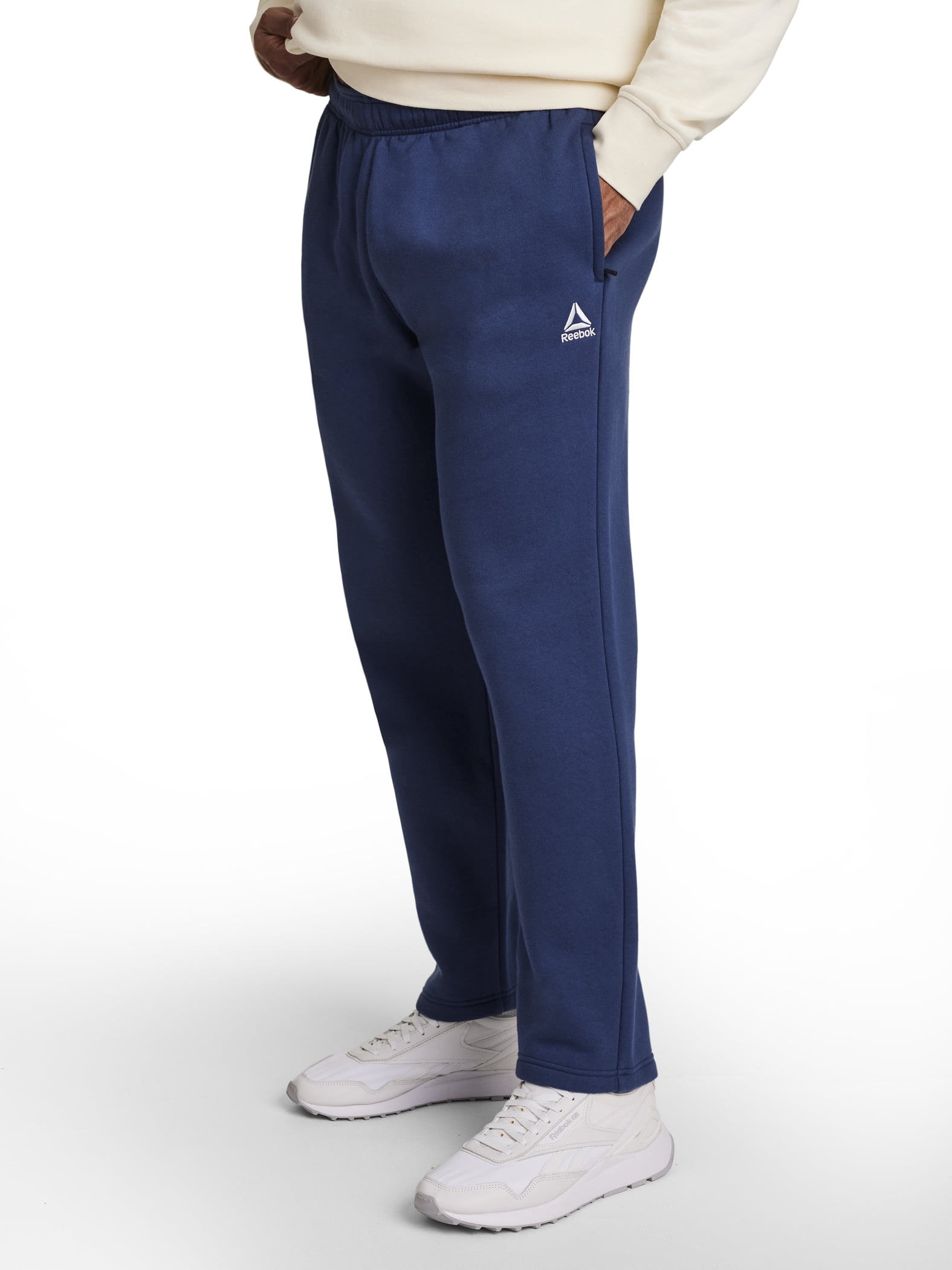 Reebok Men's & Big Men's Game Day Fleece Relaxed Fit Sweatpants, Sizes ...