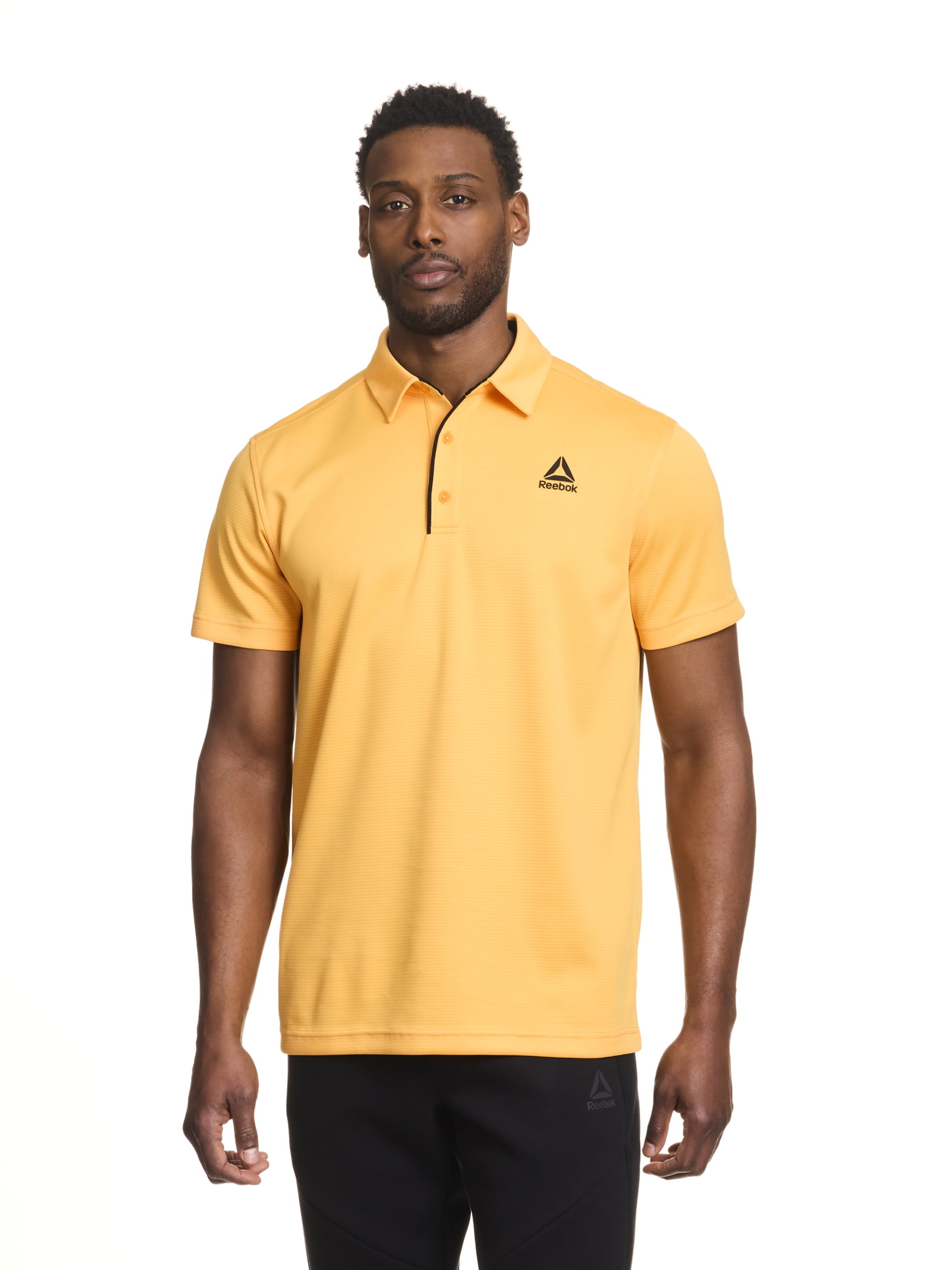 Reebok Men's Performance Polo Shirt, Sizes S-3XL, Soft Breathable ...