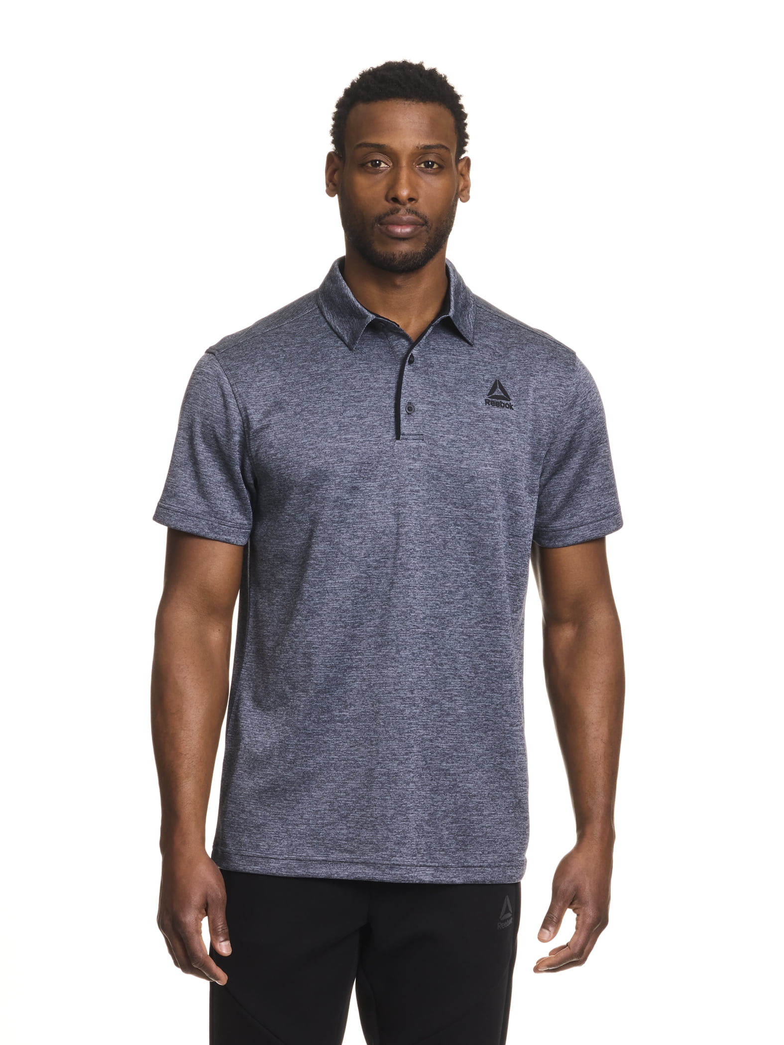 Reebok Men's and Big Men's Performance Polo Shirt, Sizes XS-3XL ...