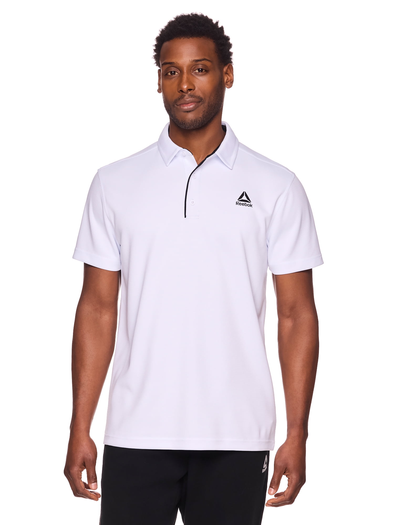 Reebok men's Performance Polo Shirt - Polyester Fabric - 3XL - Walmart.com