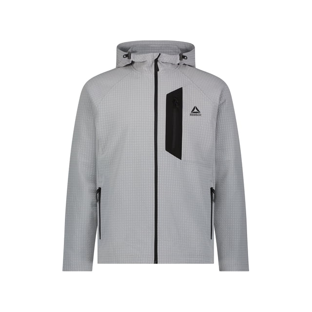 Reebok Men's and Big Men's Textured Stretch Jacket, Sizes S-3XL ...