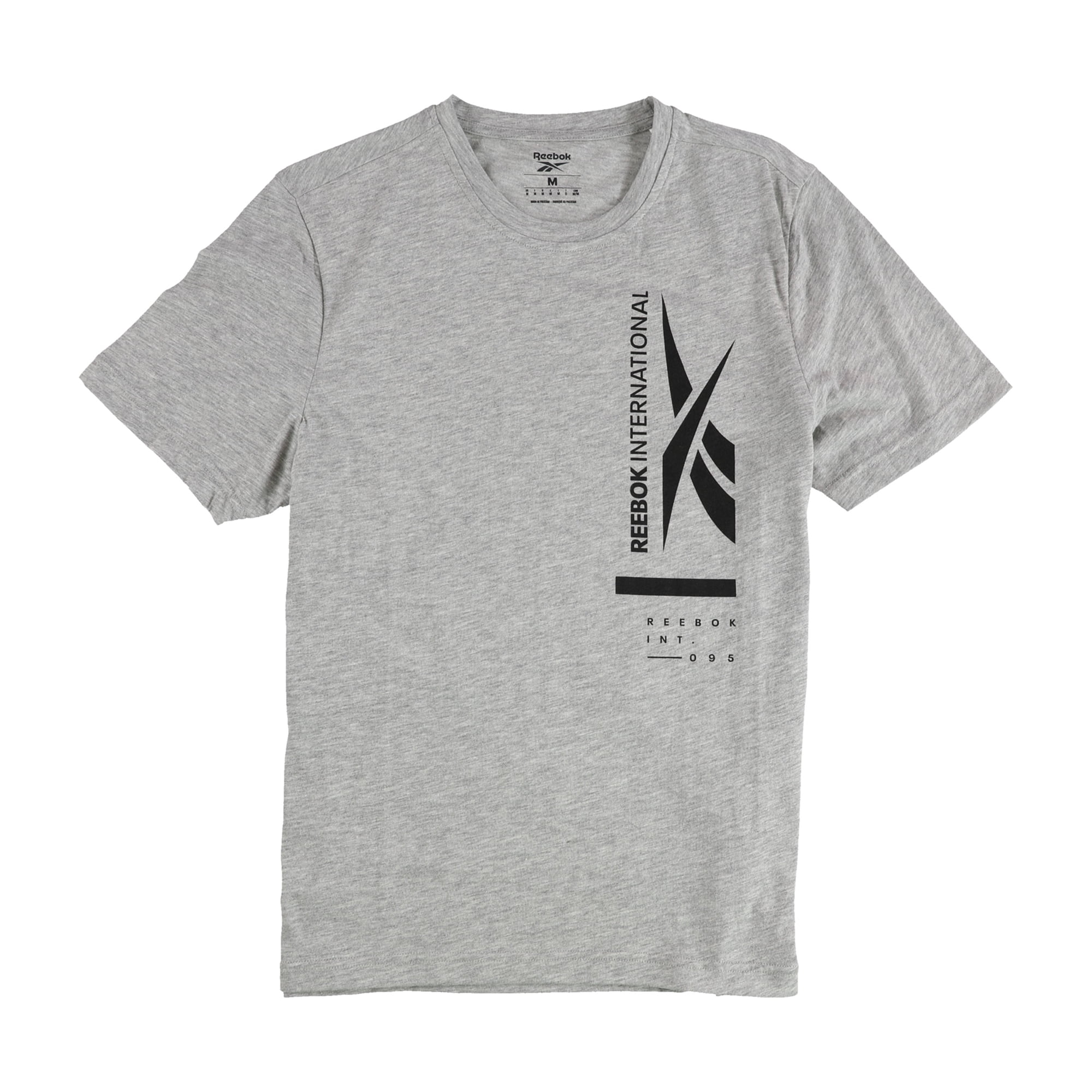 Reebok Mens International Design Graphic T-Shirt, Grey, Medium ...
