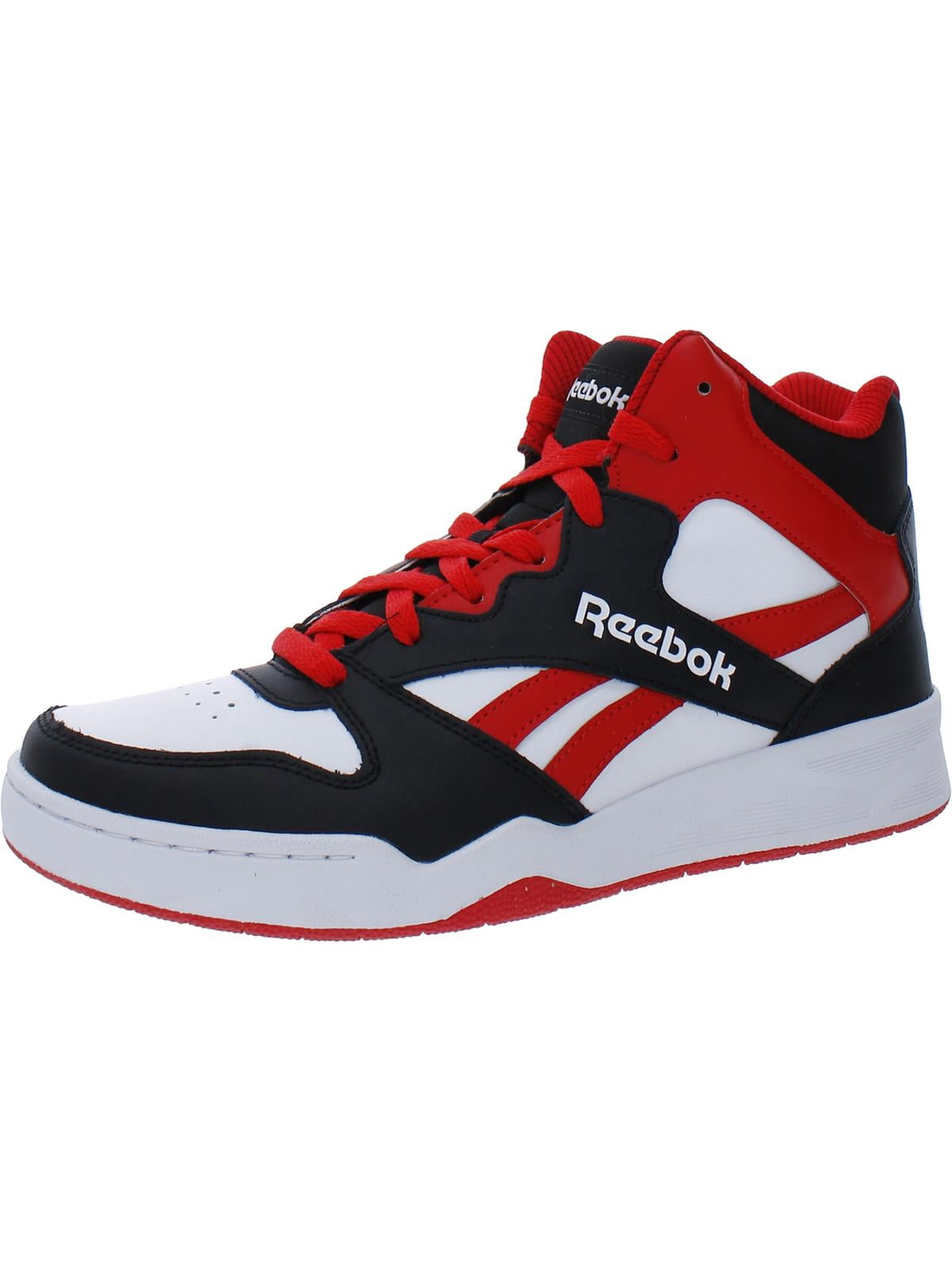 Reebok Mens Leather High Top Basketball Shoes - Walmart.com