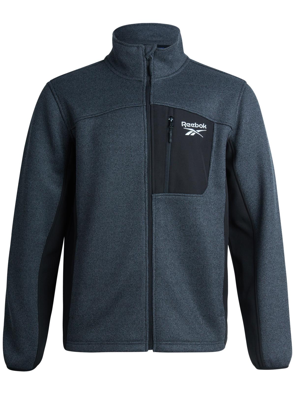 Reebok Mens Lightweight Fleece Jacket - Walmart.com