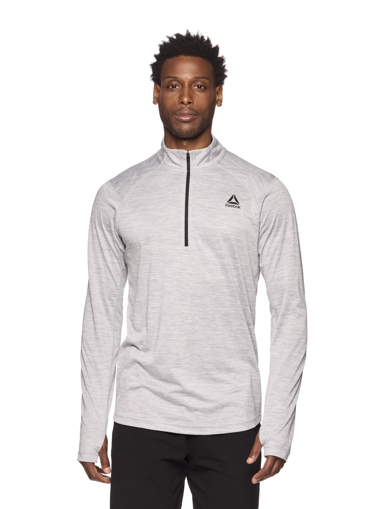 Reebok Men's Lightweight Breathable Trail Quarter-Zip Pullover ...