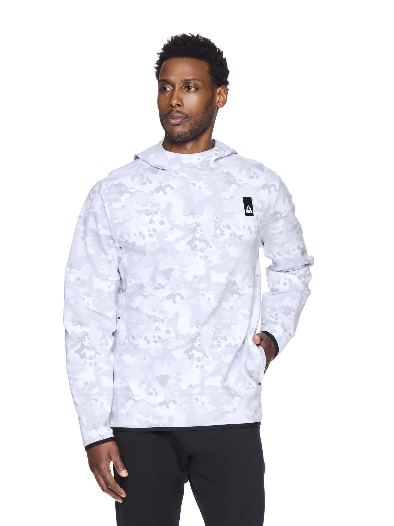 Reebok Men's Advance Hoodie, Sizes S-3XL, Cotton Blend, Comfort ...