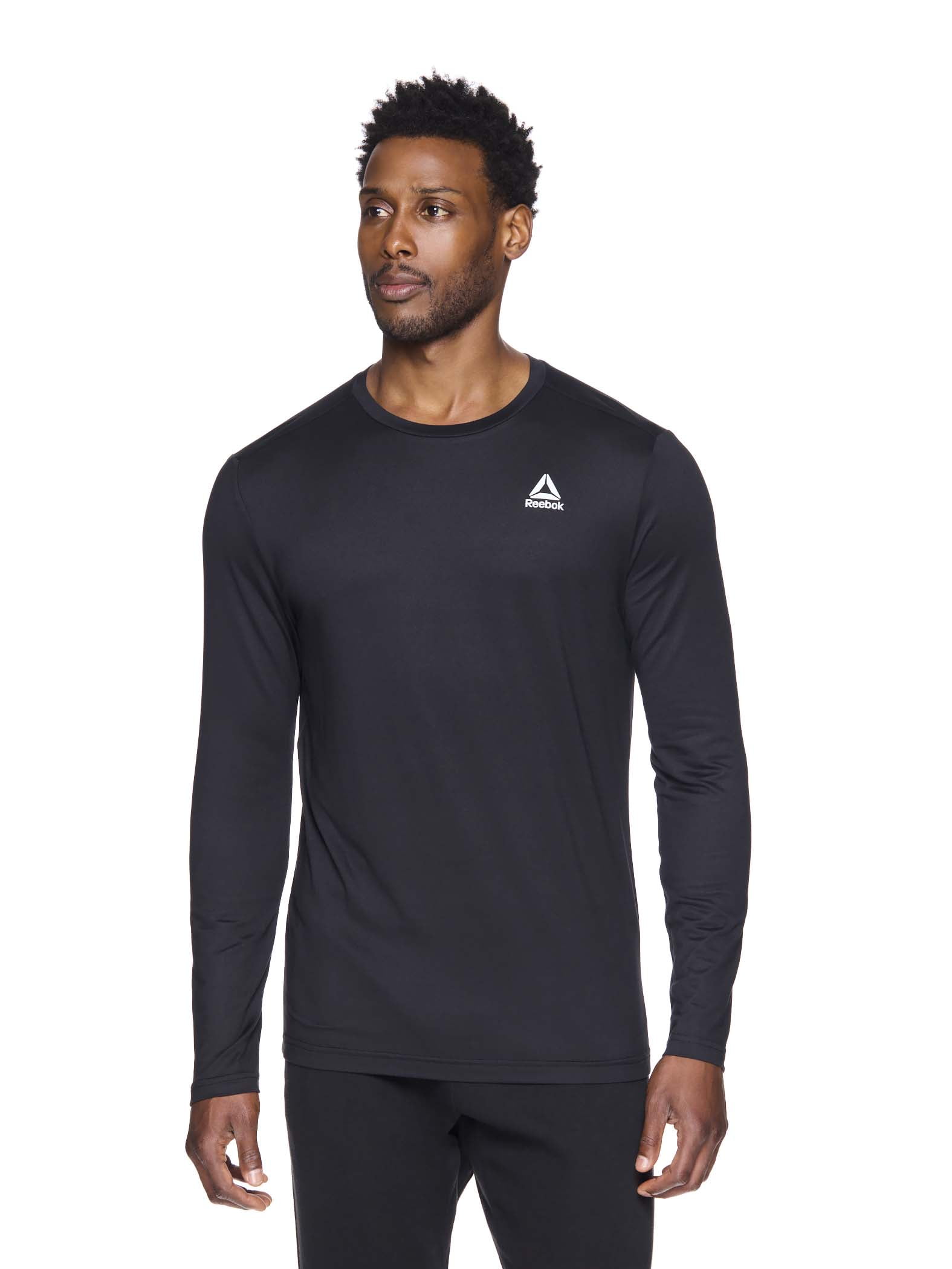 Reebok Men's Delta Core Long Sleeve Top, Sizes S-3XL, Premium Comfort ...