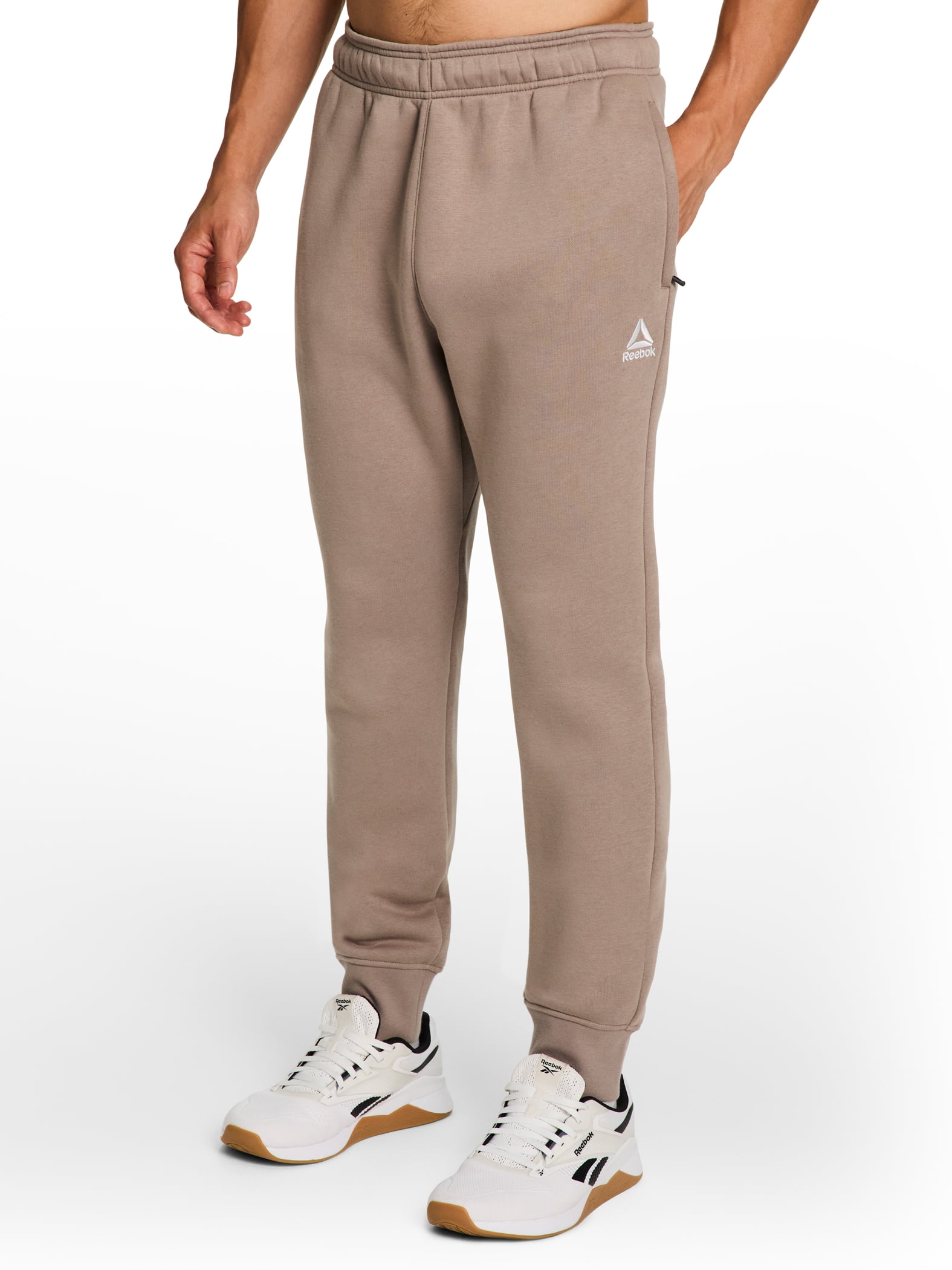 Reebok Mens and Big Mens Logo Fleece Jogger Sweatpants, Sizes XS-5XL ...