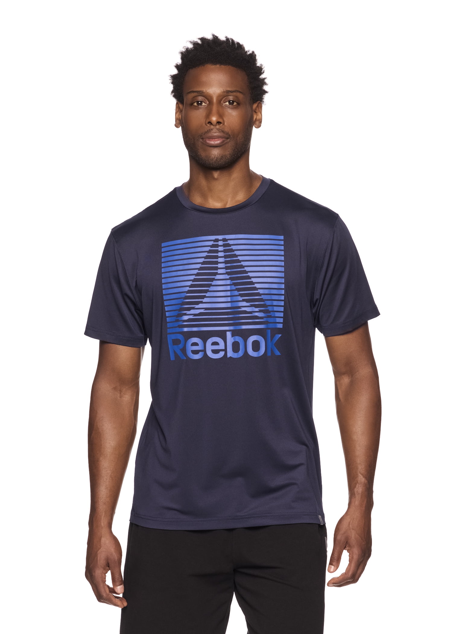 Reebok Men's Graphic Performance Tee, Moisture-Wicking, Stretch, Sizes ...