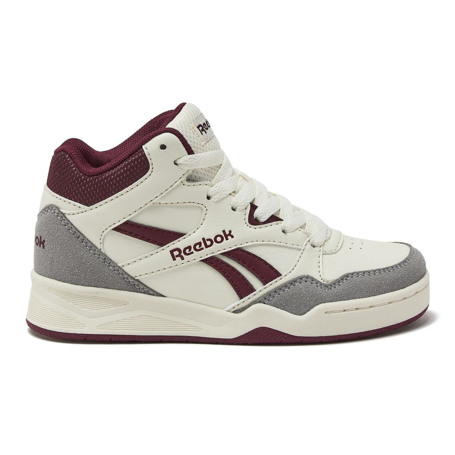 Reebok Mid Preschool Boys' Sneakers Color: Burgundy Chalk Size: 2 ...