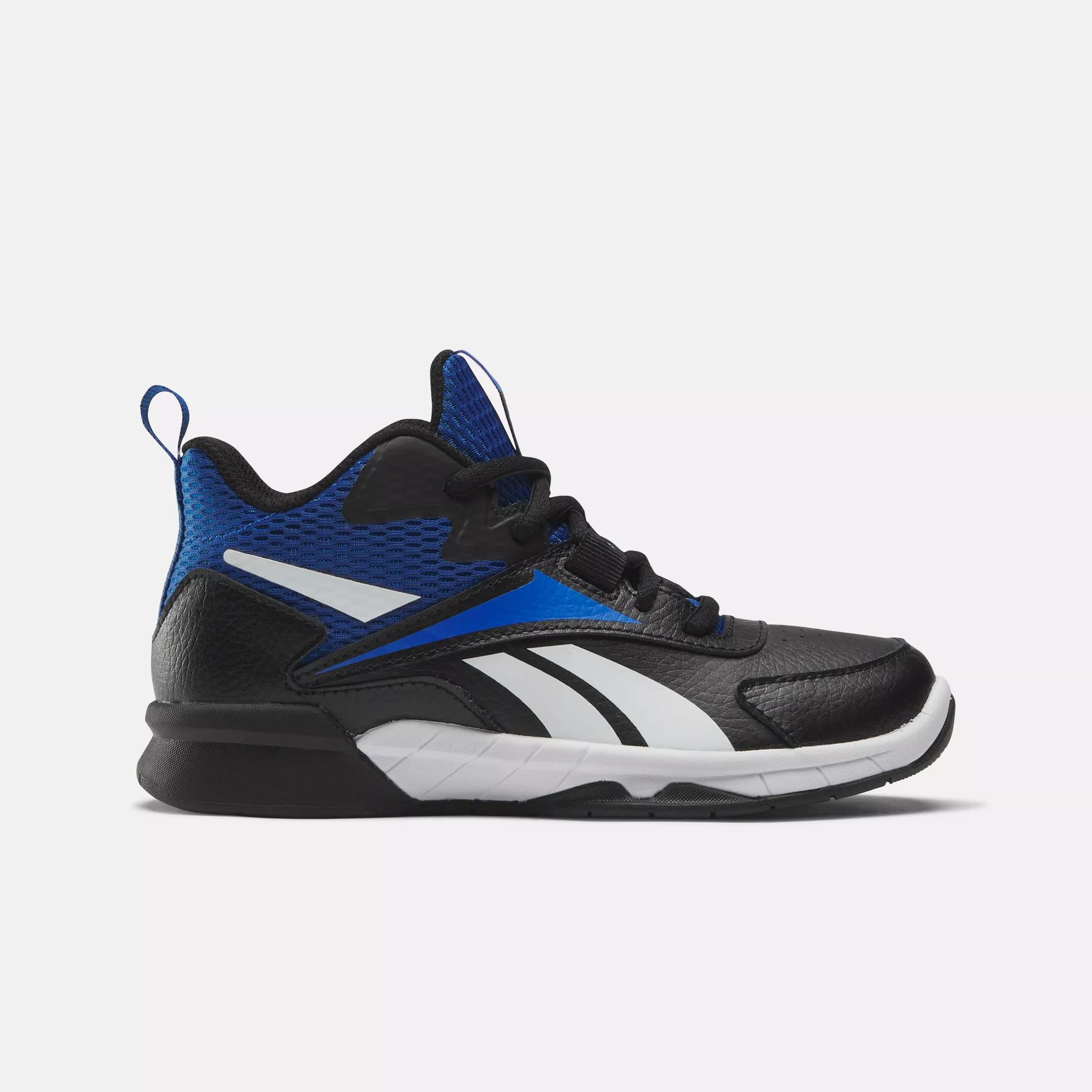 Reebok Boy's More Buckets Sneaker, Core Black/Vector Blue/Footwear ...