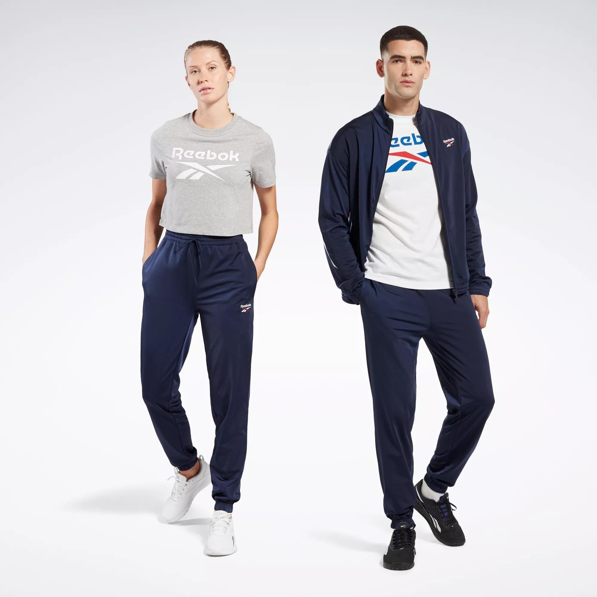 Reebok Men Regular fit Track Pants Pants XL / 30 Blue Solid - Walmart.com