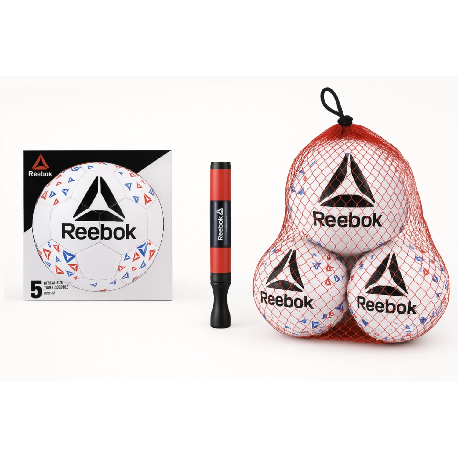 Customer reviews for Reebok Soccer Ball Set– Size 5 Official Outdoor ...