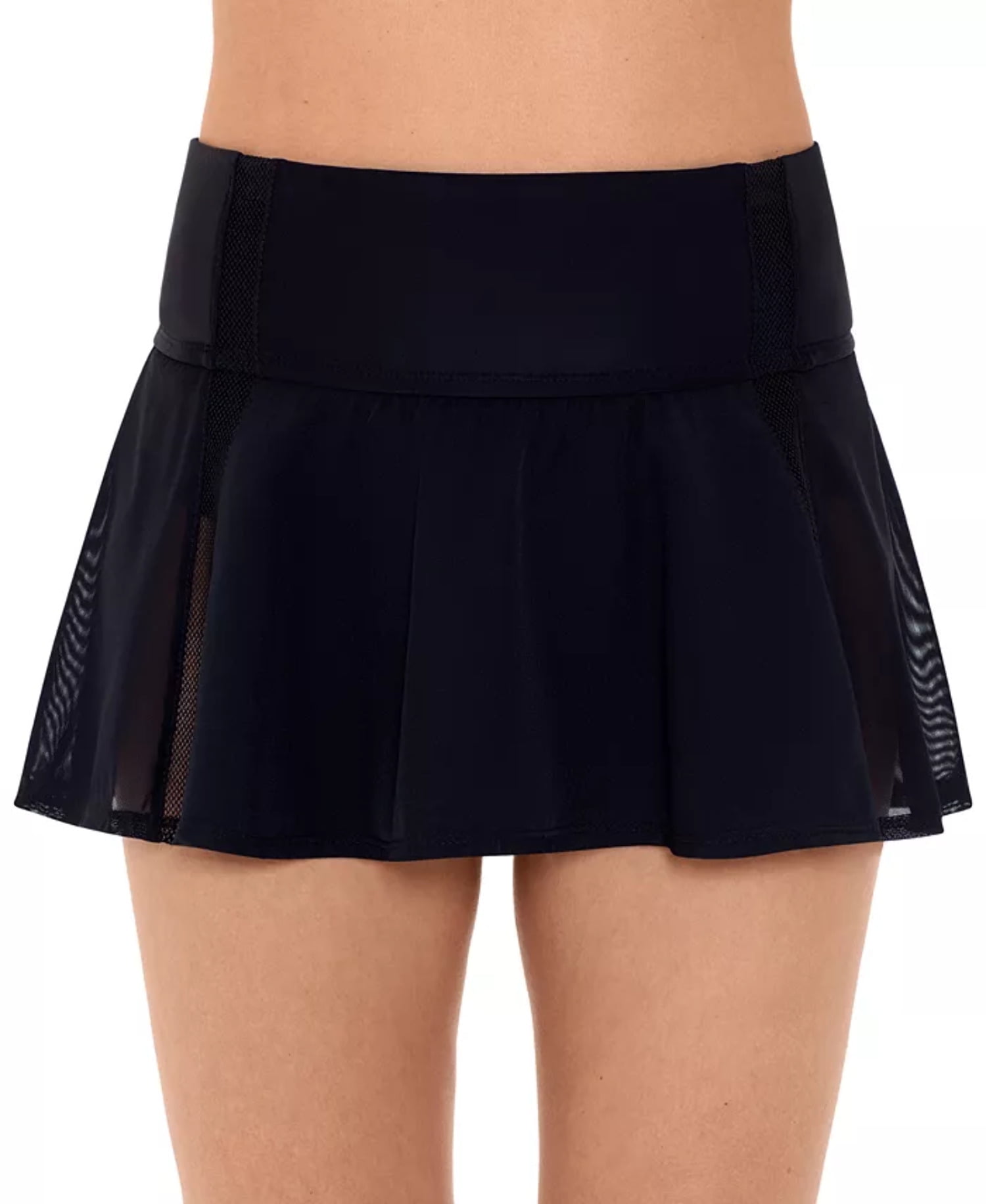 Reebok Solid Woven Skirt with Back Zipper Pockets - Walmart.com
