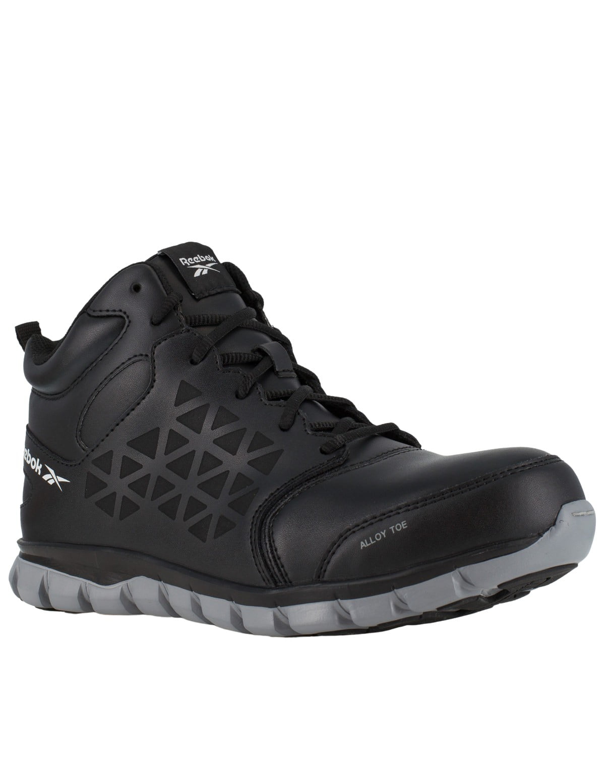 Reebok Sublite Cushion Work Women's Mid Cut Alloy Toe Electrical Hazard ...