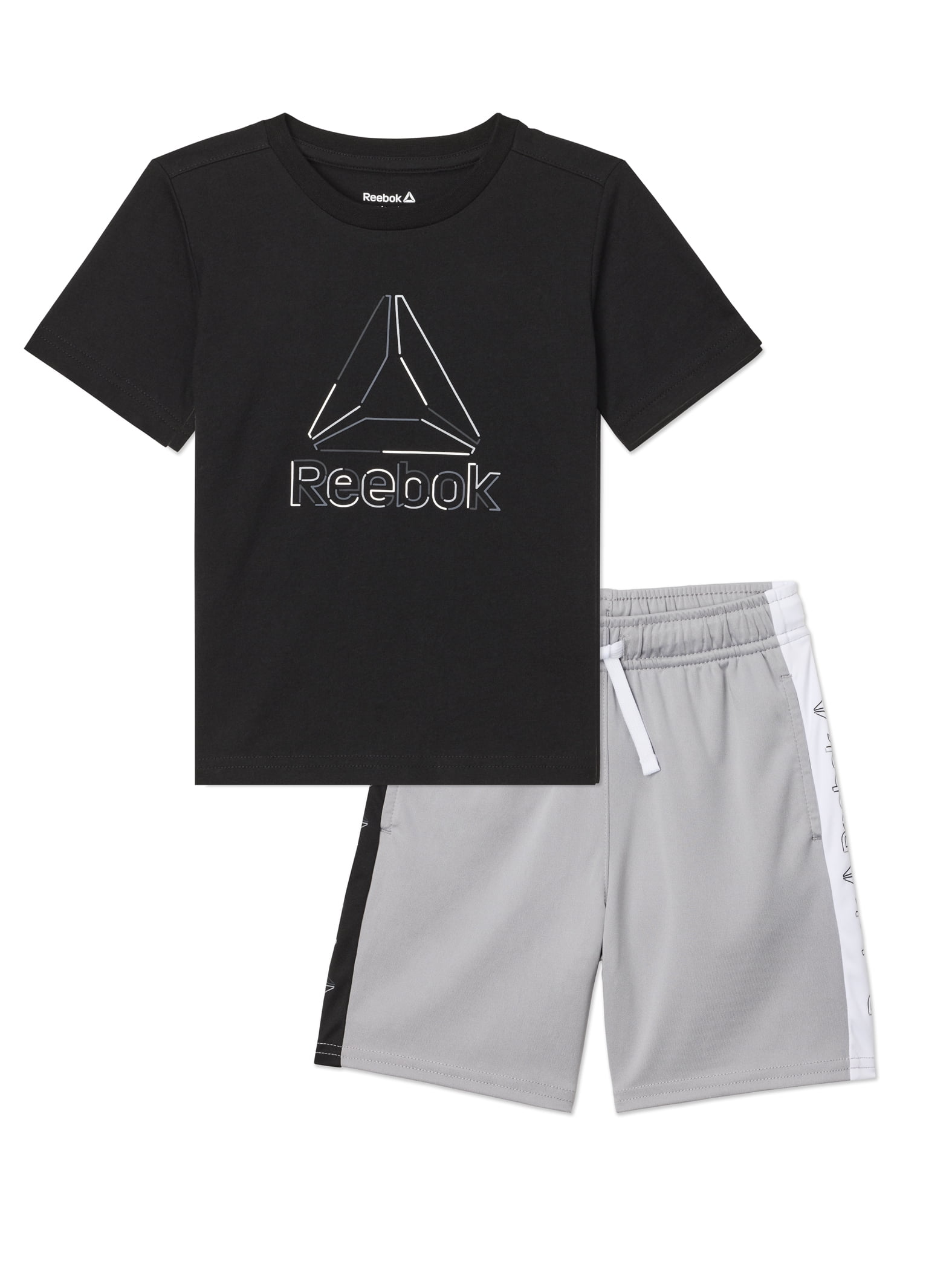 Reebok Toddler Boy's 2 Piece Limitless Short Sleeve Tee & Short Set ...
