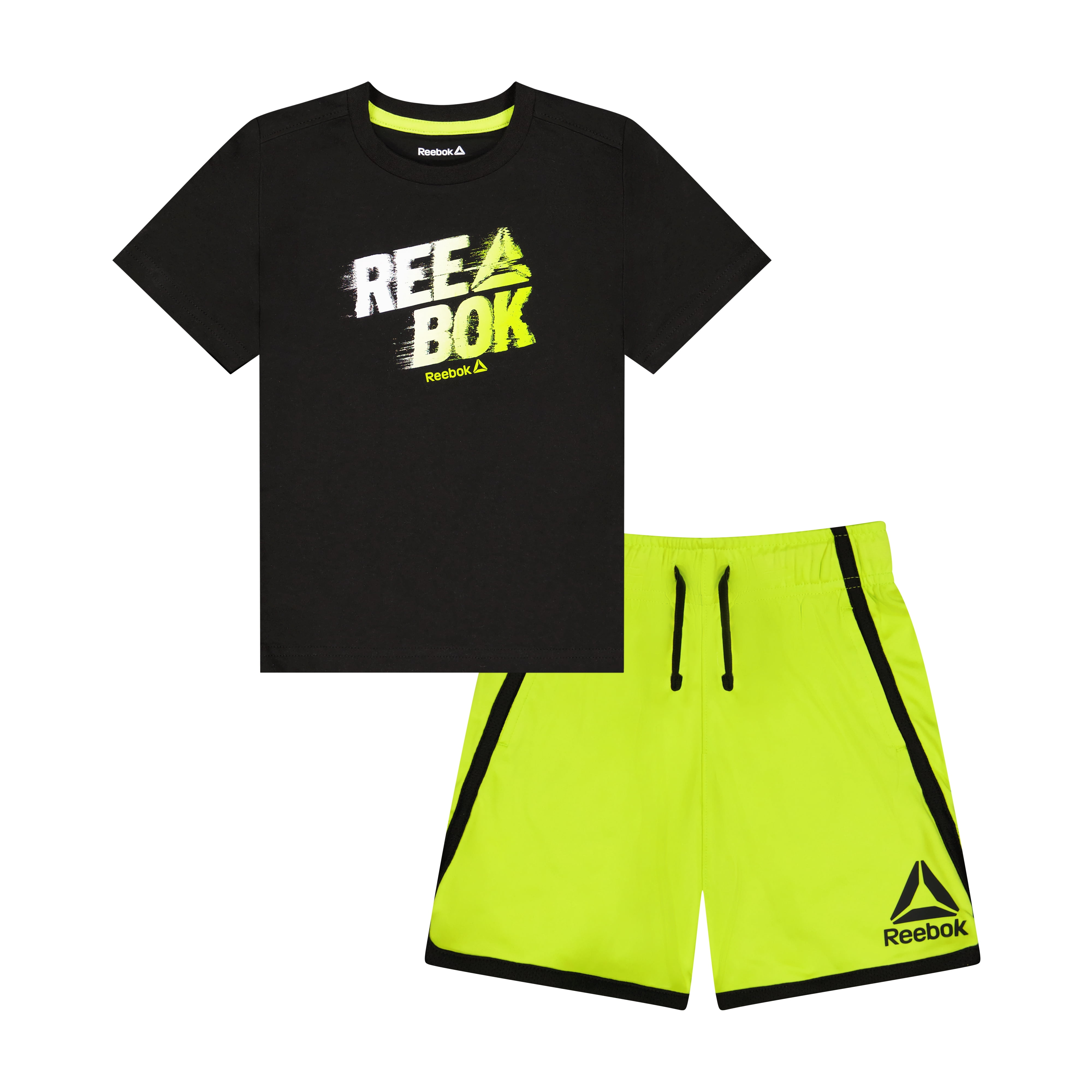Reebok Toddler Boys "Velocity" Tee & Short Set, Sizes 12M-5T - Walmart.com