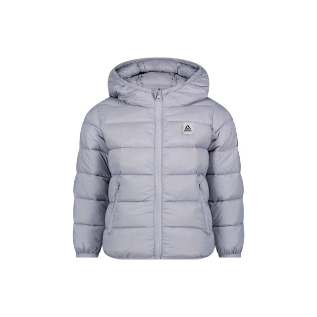 Reebok Lightweight Puffer Jacket - Cozy Glacier Shield - Walmart.com